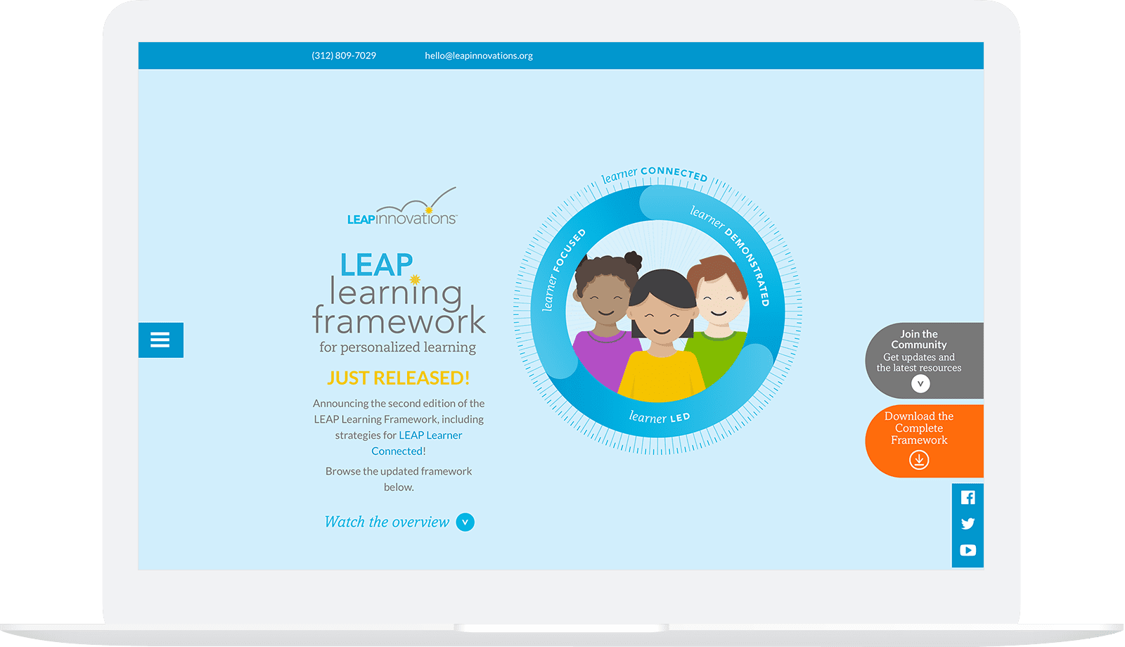 Leap Framework - Non-Profit Web Design - Web Design Agency - Gulo
